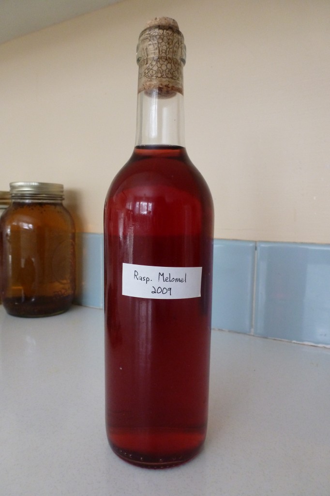 2010 Raspberry Mead, in 2012 | Button Soup